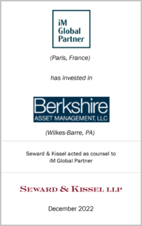 Seward & Kissel Represents iM Global Partner on its Strategic ...
